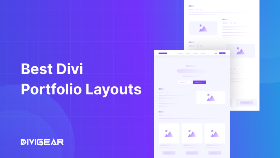 BEST FREE DIVI PORTFOLIO LAYOUTS - DiviGear