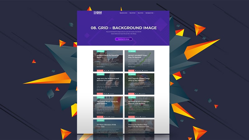 Top 10 Best Divi Blog Layouts to Improve Your Website - DiviGear