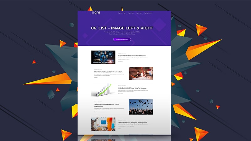 Top 10 Best Divi Blog Layouts to Improve Your Website - DiviGear