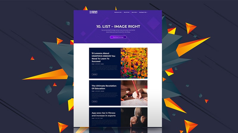 Top 10 Best Divi Blog Layouts to Improve Your Website - DiviGear